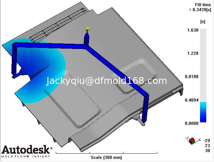 Mold flow assist processing (valve gate sequence control to reduce weld ...